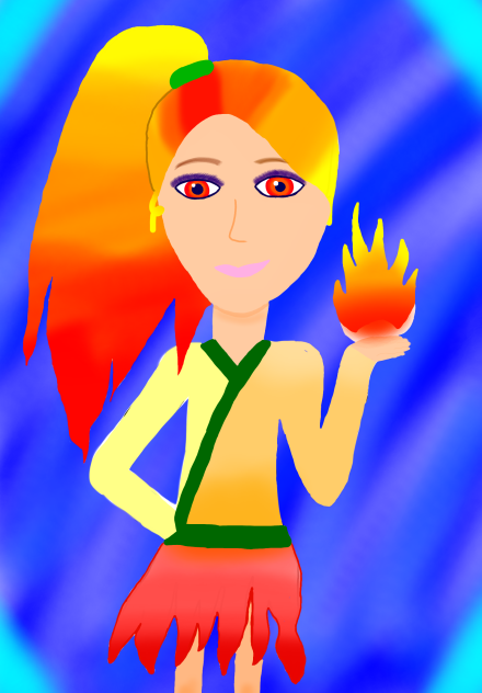 fire queen - ibisPaint