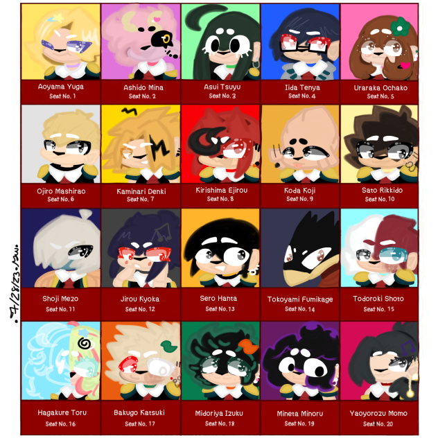 •Class 1-A• - ibisPaint