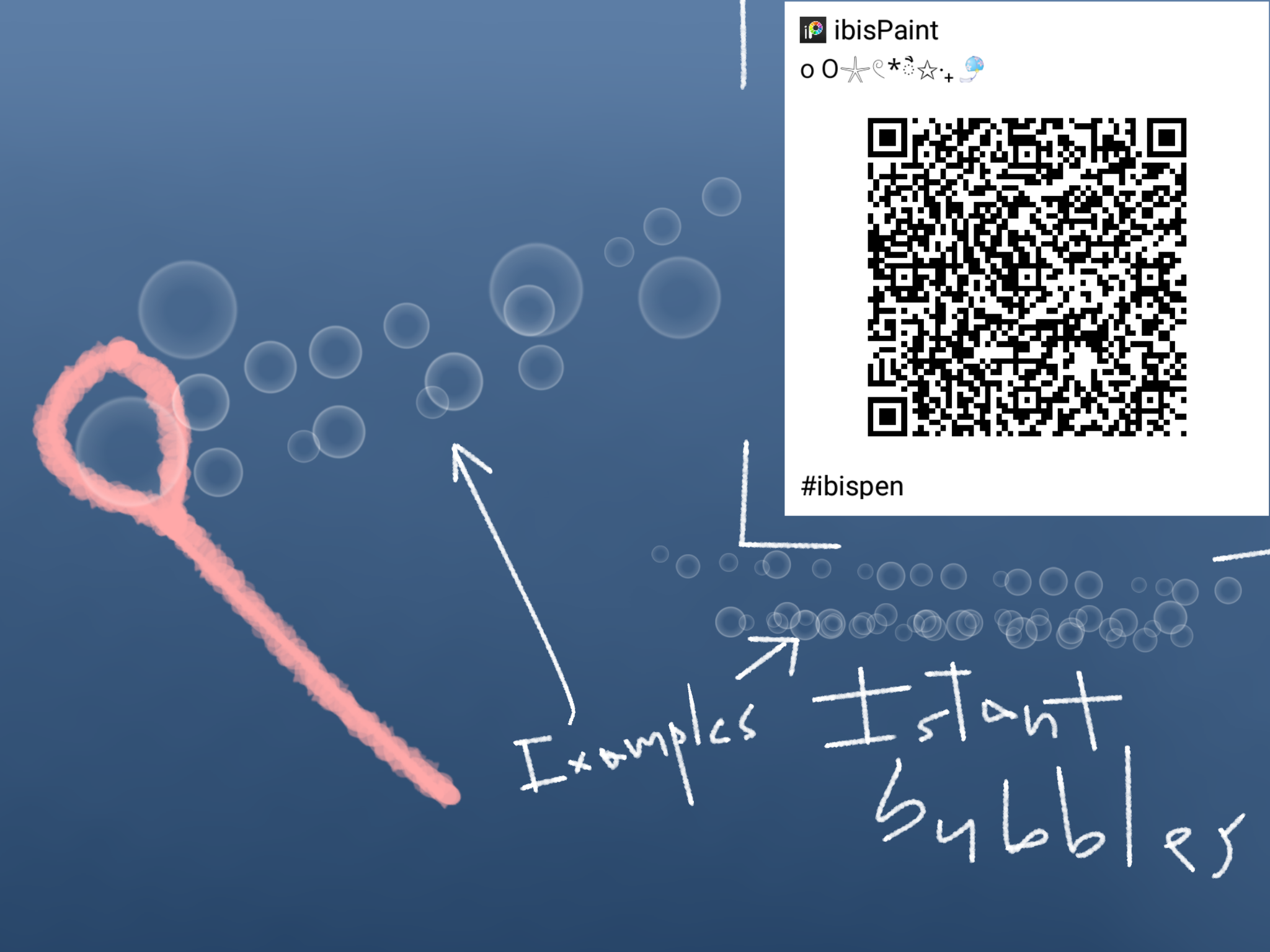 Bubble Brush. - ibisPaint