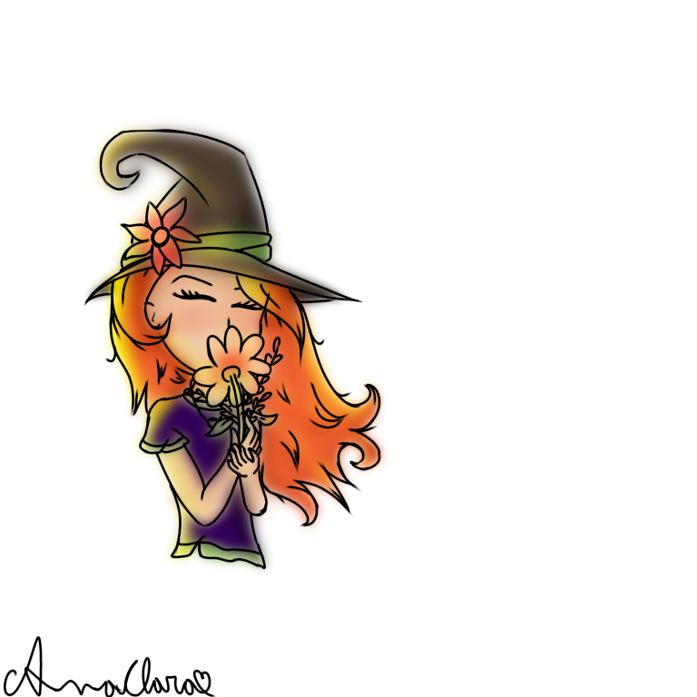 minha bruxinha - ibisPaint