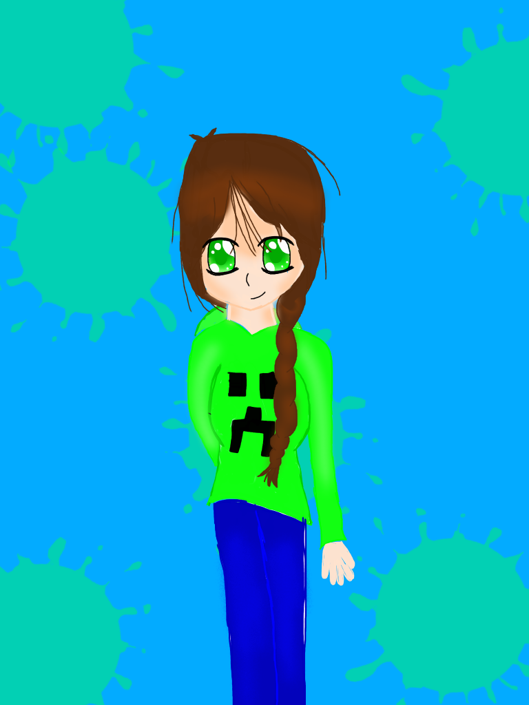 Creeper girl OC - ibisPaint