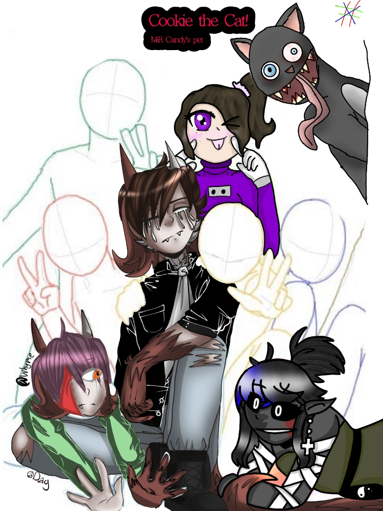 Horror collab - ibisPaint