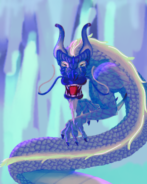 Icy dragon - ibisPaint