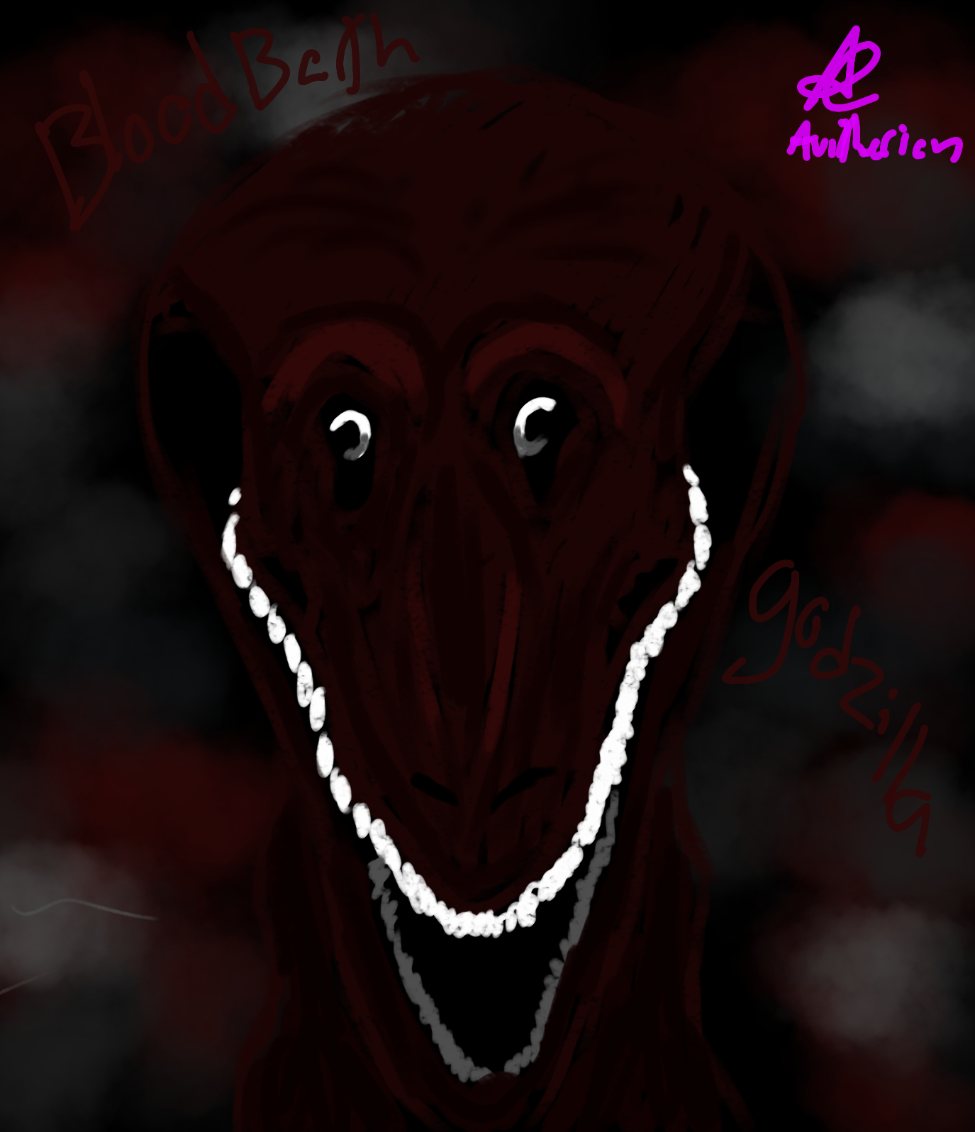 bloodbath Godzilla! - ibisPaint
