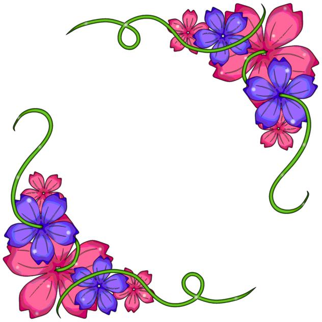 flower frame 3 - ibisPaint