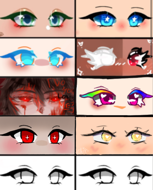 Eyeball collab - ibisPaint