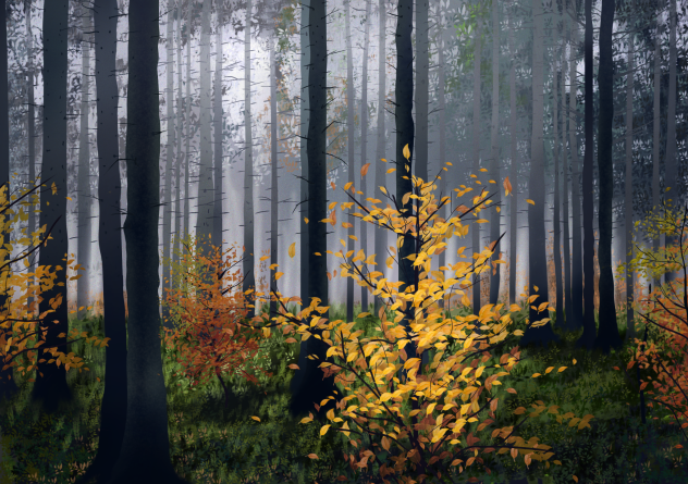 Forest Autumn - ibisPaint