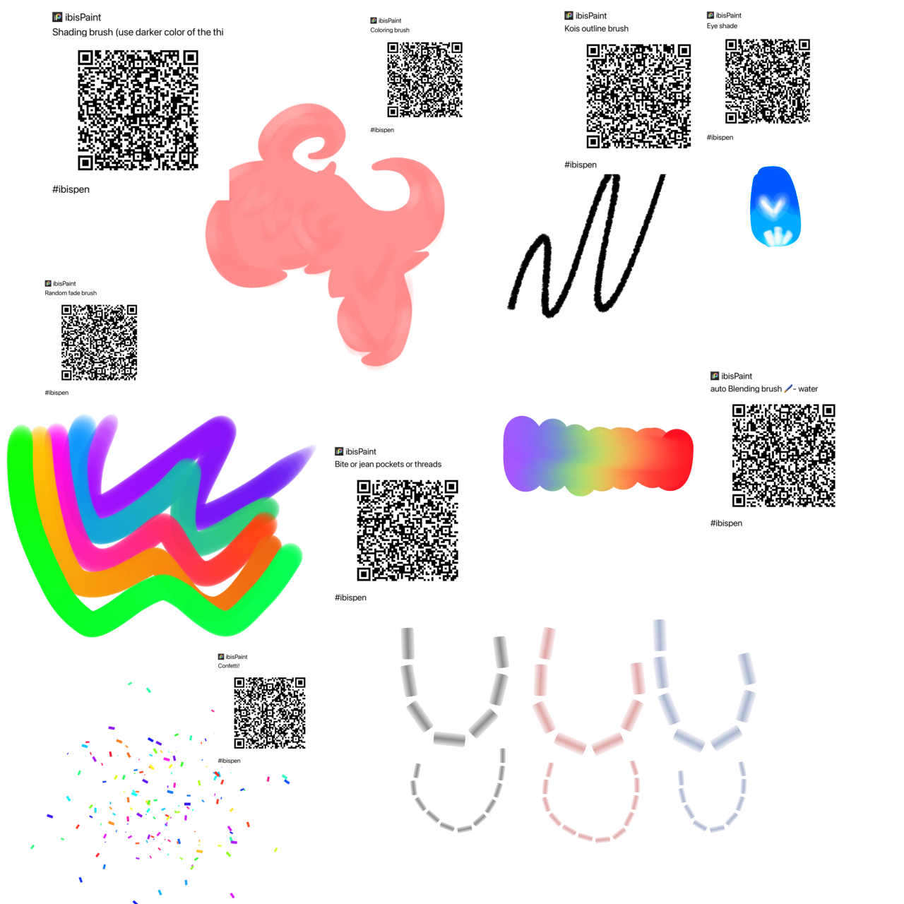 a bundle of brushes! - ibisPaint