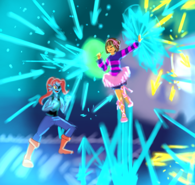 Undyne - Undertale - ibisPaint