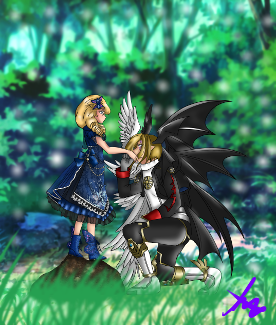 Lucimon commission - ibisPaint