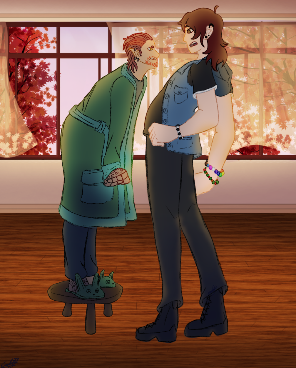 Revilo meets Oliver - ibisPaint