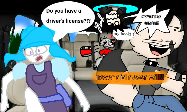 Driving collab - ibisPaint