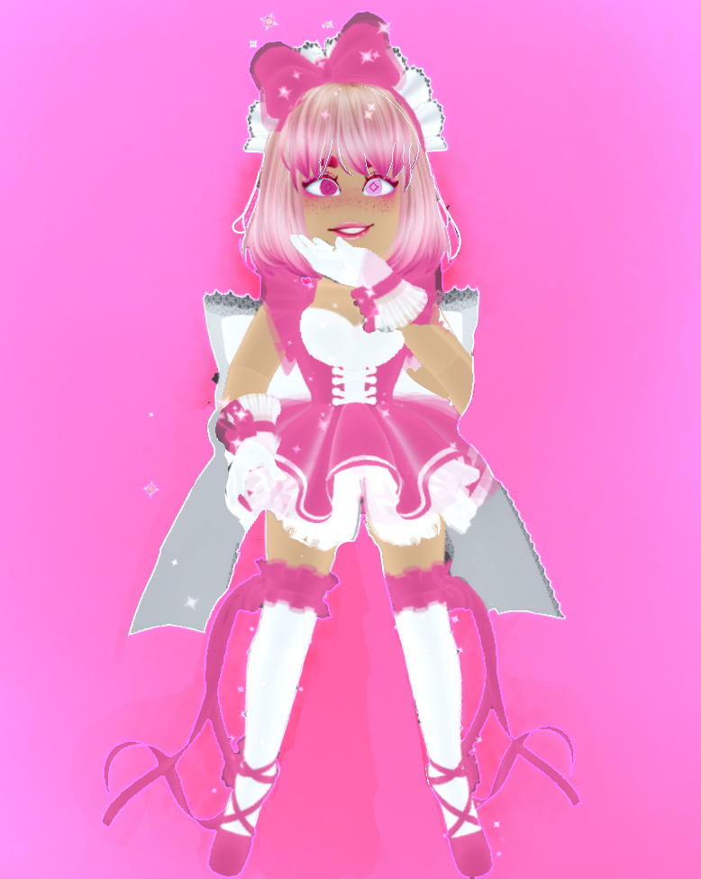 My character on Royale High Pink Week! - ibisPaint
