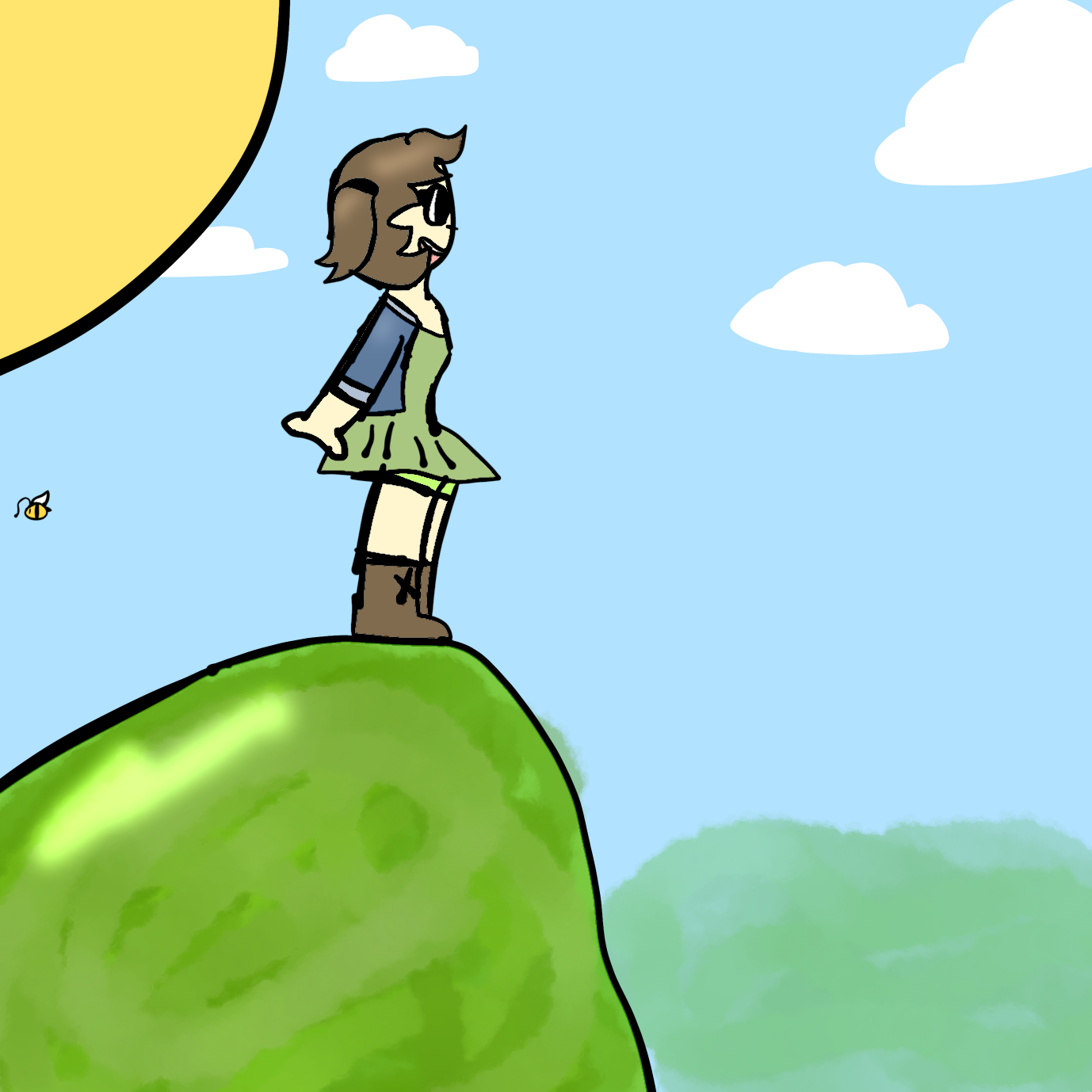 Pretty view - ibisPaint