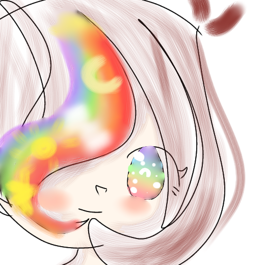rainbow gurl - ibisPaint