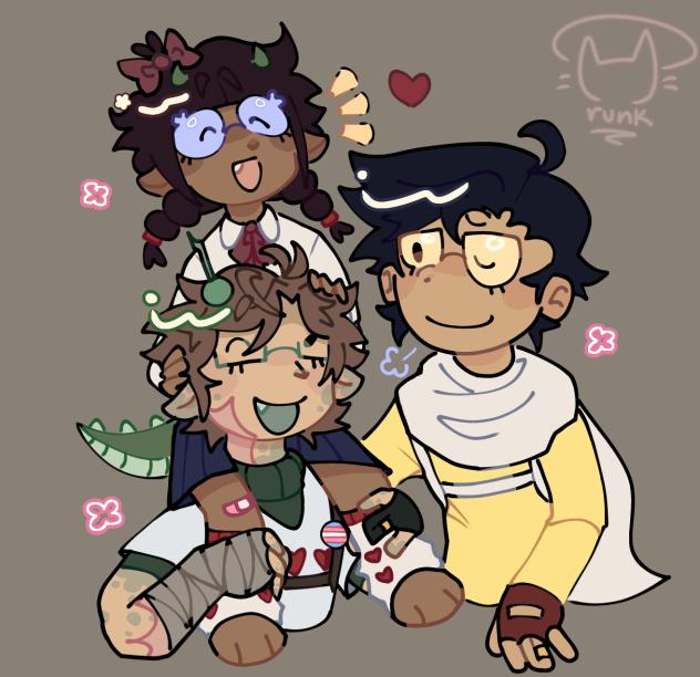 misclick family portrait =] - ibisPaint