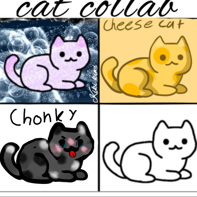 chonky cat collab - ibisPaint