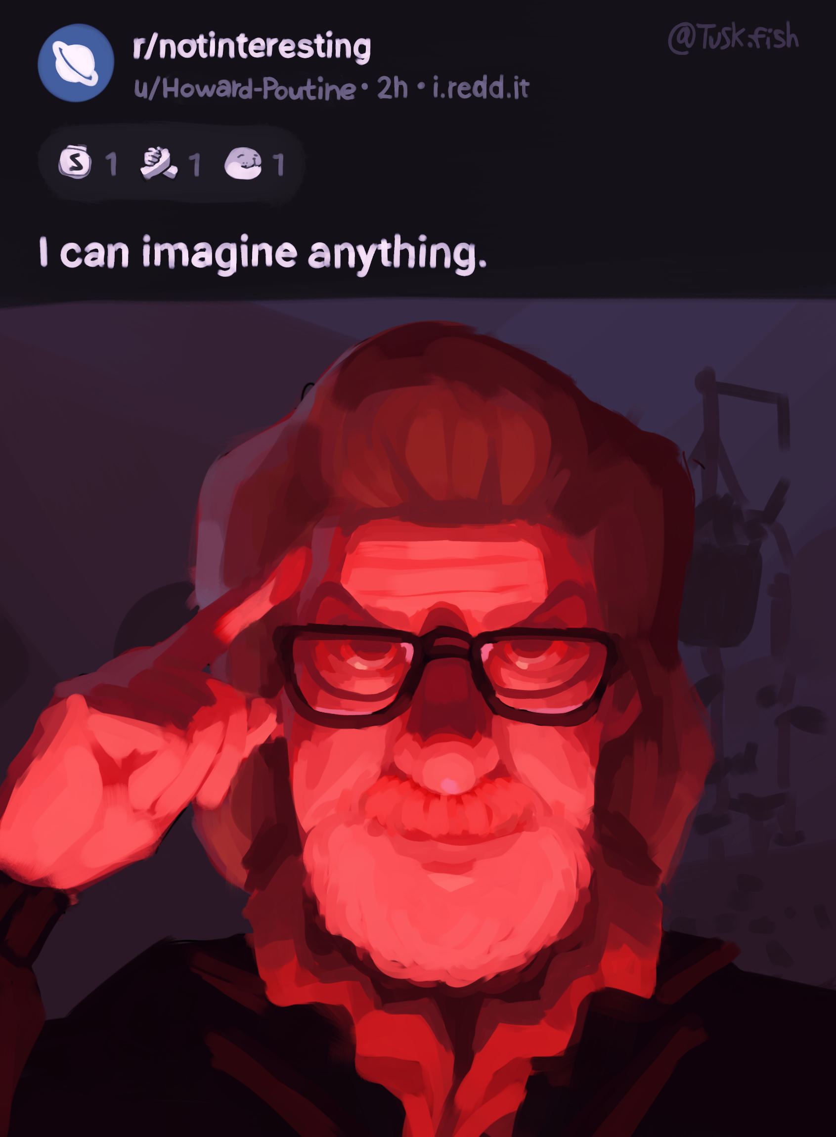 I can imagine anything. - ibisPaint