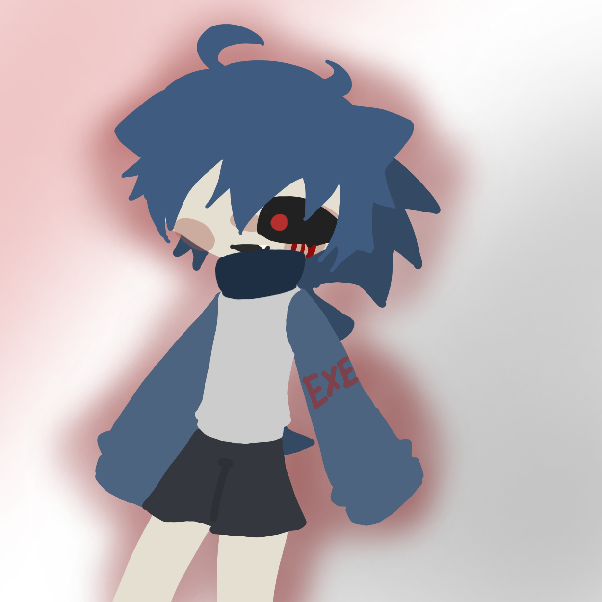 ソニックEXE(擬人化 - ibisPaint