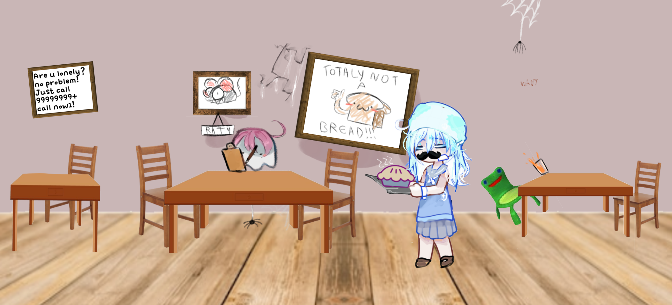 Welcome to my restaurant! - ibisPaint