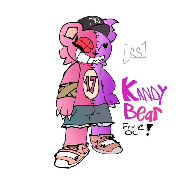 Kandy Bear!!! Free OC - ibisPaint