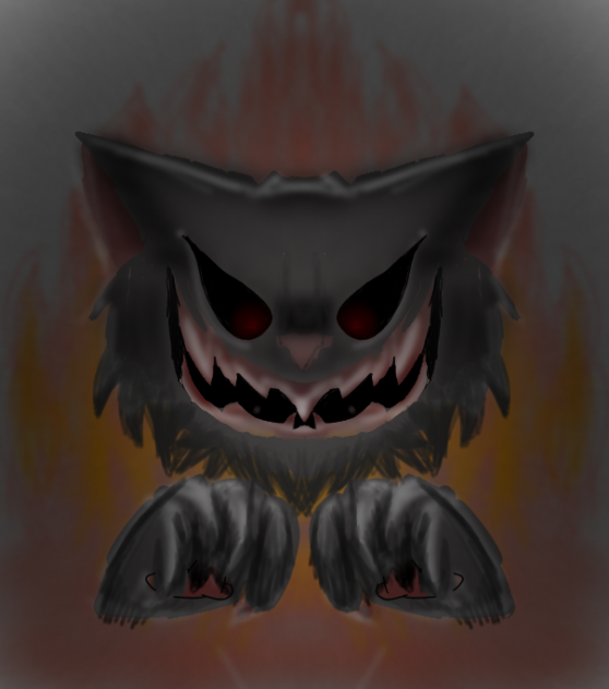 Cat form hell 🙂 - ibisPaint