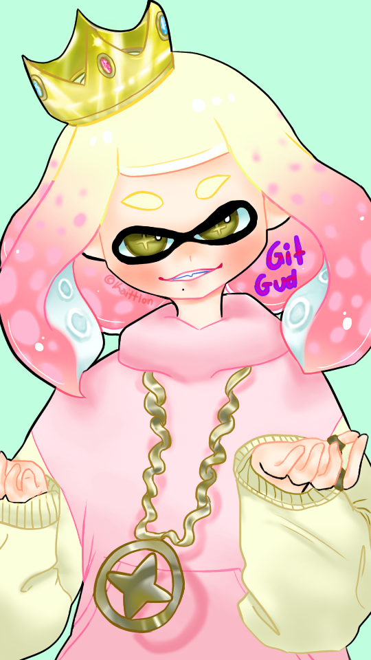 Pearl says git gud - ibisPaint