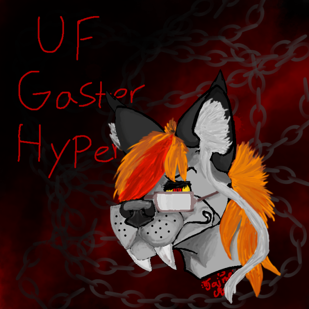 UF Gaster Hyper Oc - ibisPaint