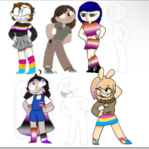 Pride month collaboration - ibisPaint