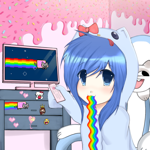 Rainbow Fanatic - ibisPaint