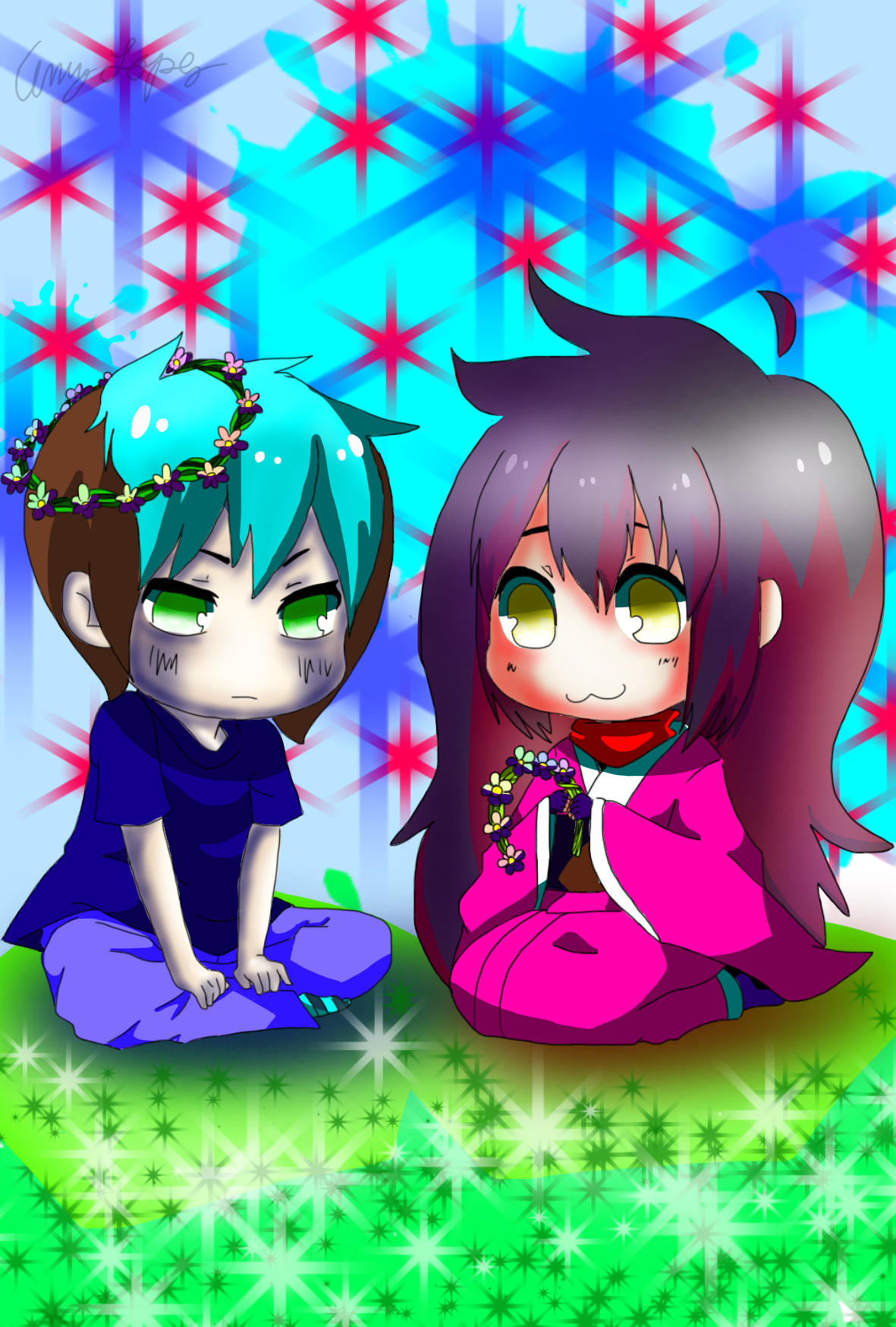 flower crowns - ibisPaint