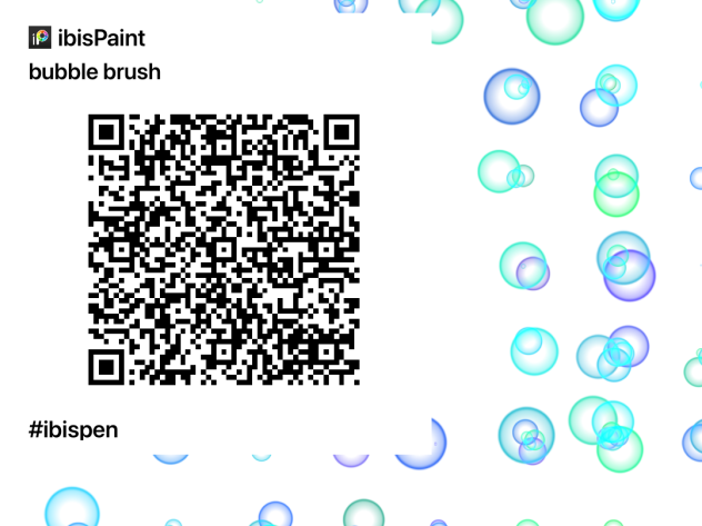 🫧 bubble brush - ibisPaint