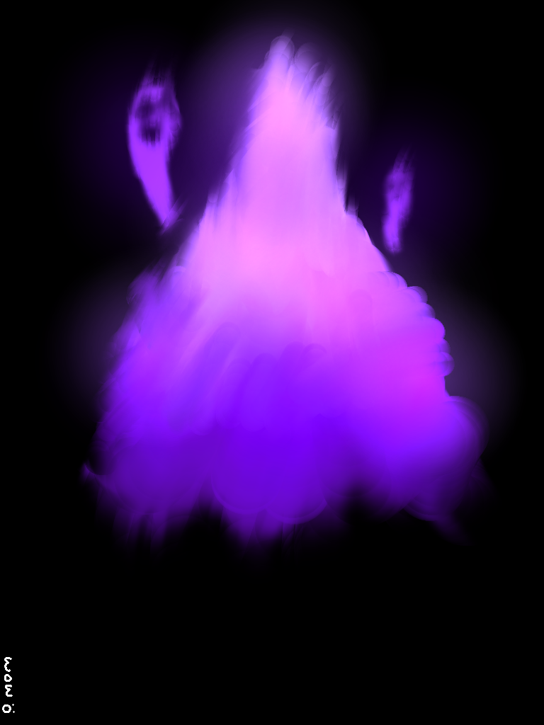 purple thingy 💟👻 - ibisPaint