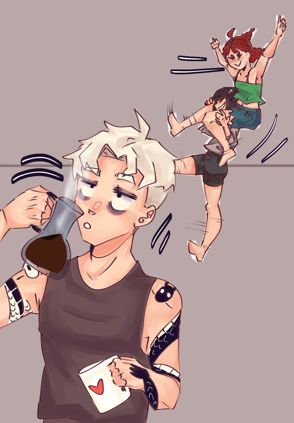 hes got enough - ibisPaint