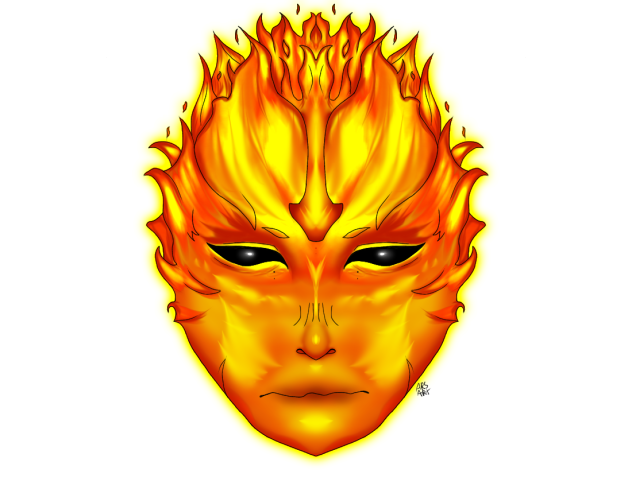 Fire Elemental - ibisPaint