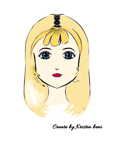 Simple girl - ibisPaint