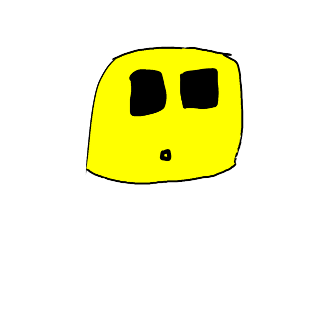 how to draw Minecraft yellow slime me - ibisPaint