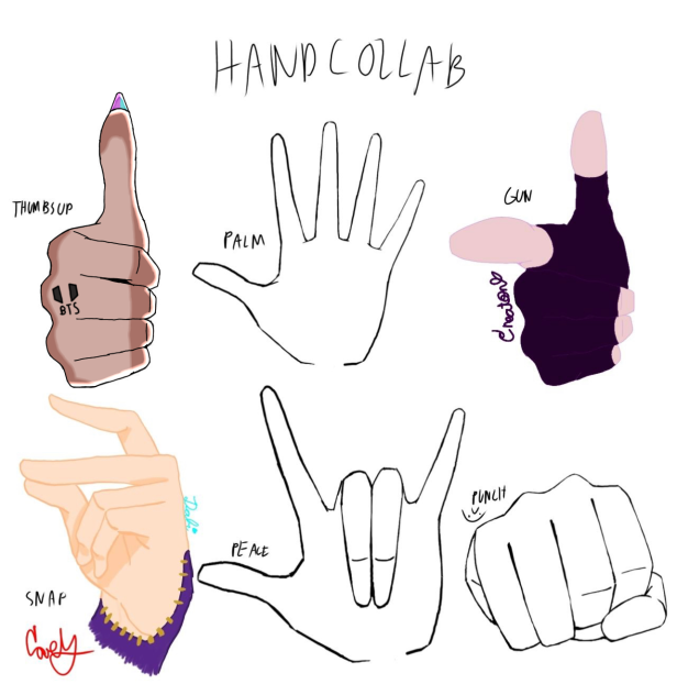 Hand Collab - ibisPaint