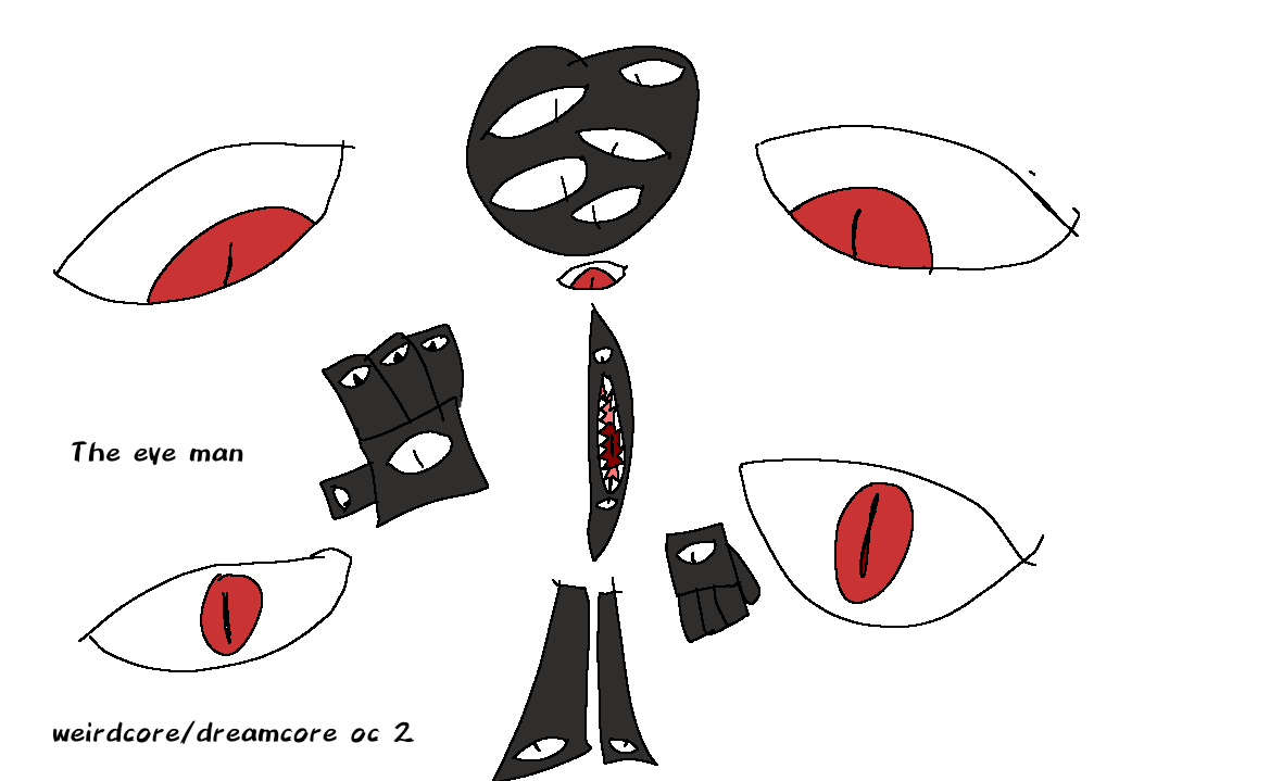 weirdcore slash dreamcore OC 2 - ibisPaint