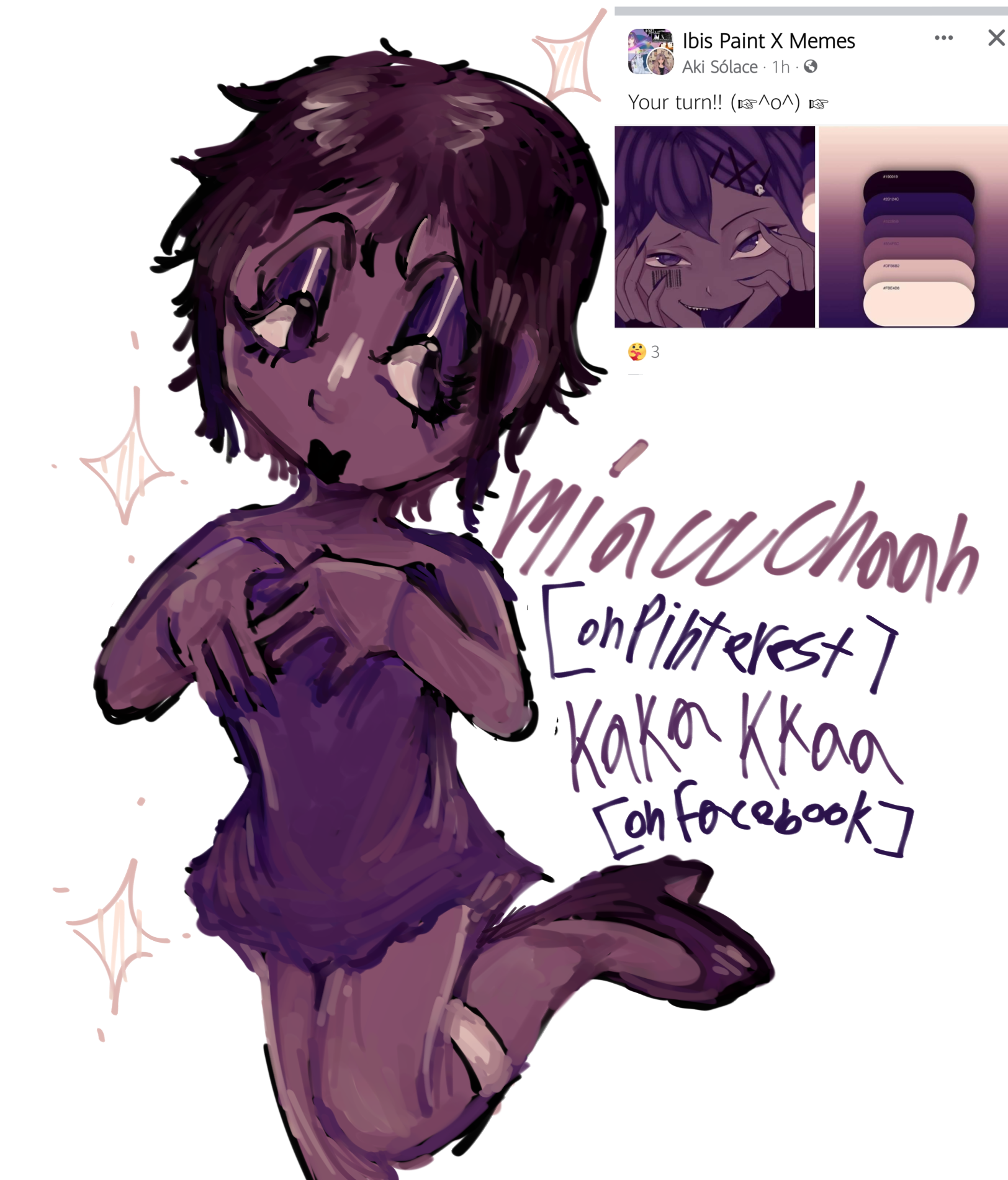 purpletty bop - ibisPaint