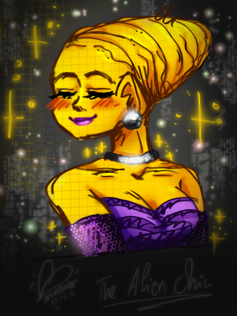 The Alien Chic_2024 - ibisPaint