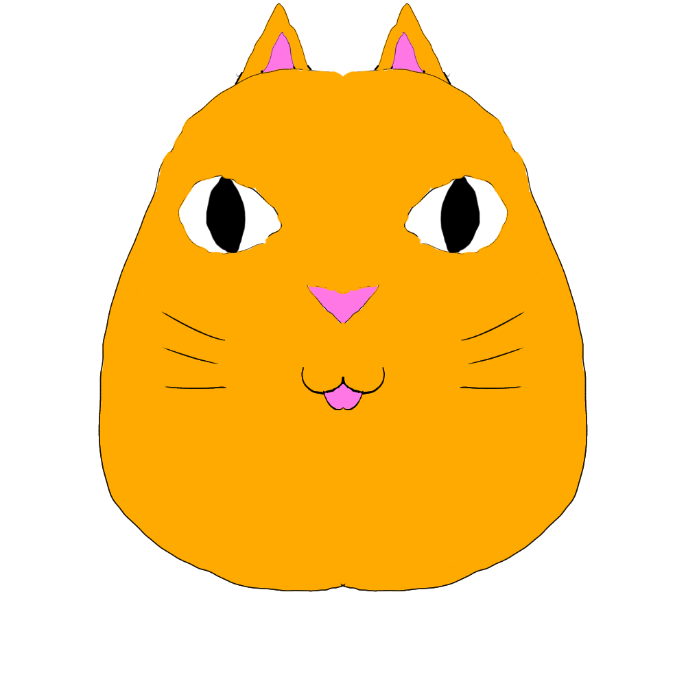 derpy orange cat - ibisPaint