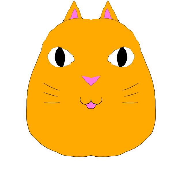 derpy orange cat - ibisPaint