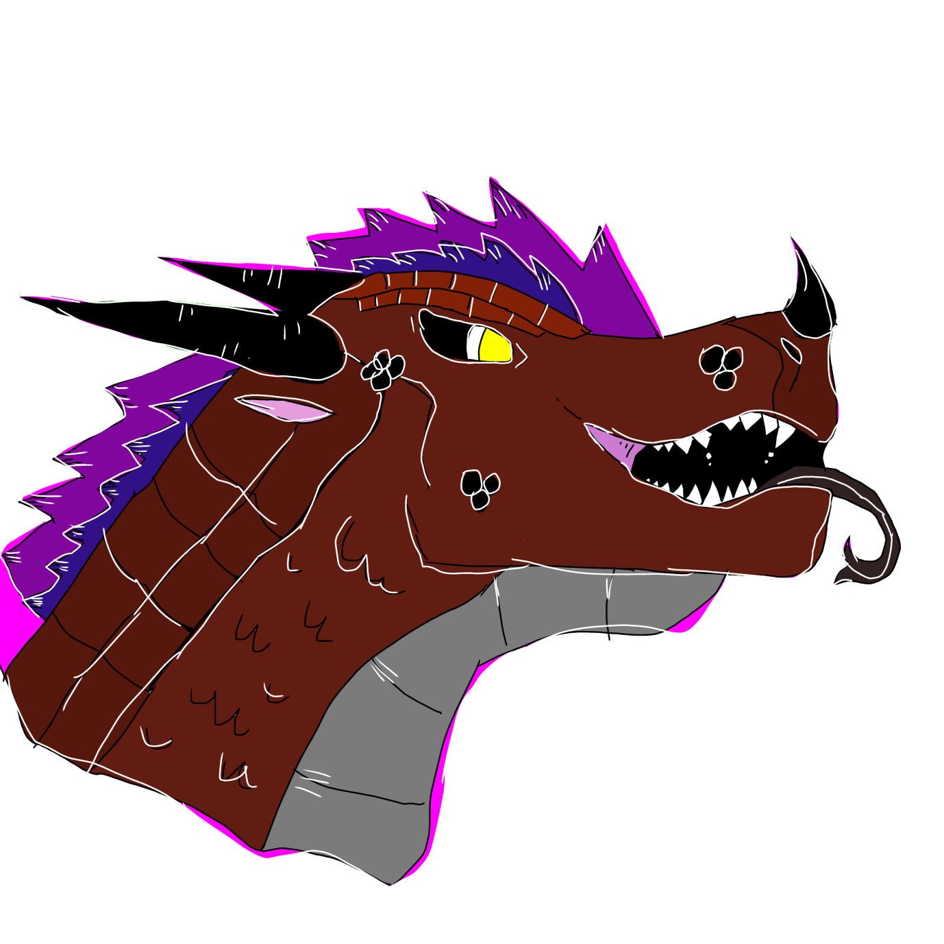 Drawing my SkyWing from In WoF Roblox. - ibisPaint