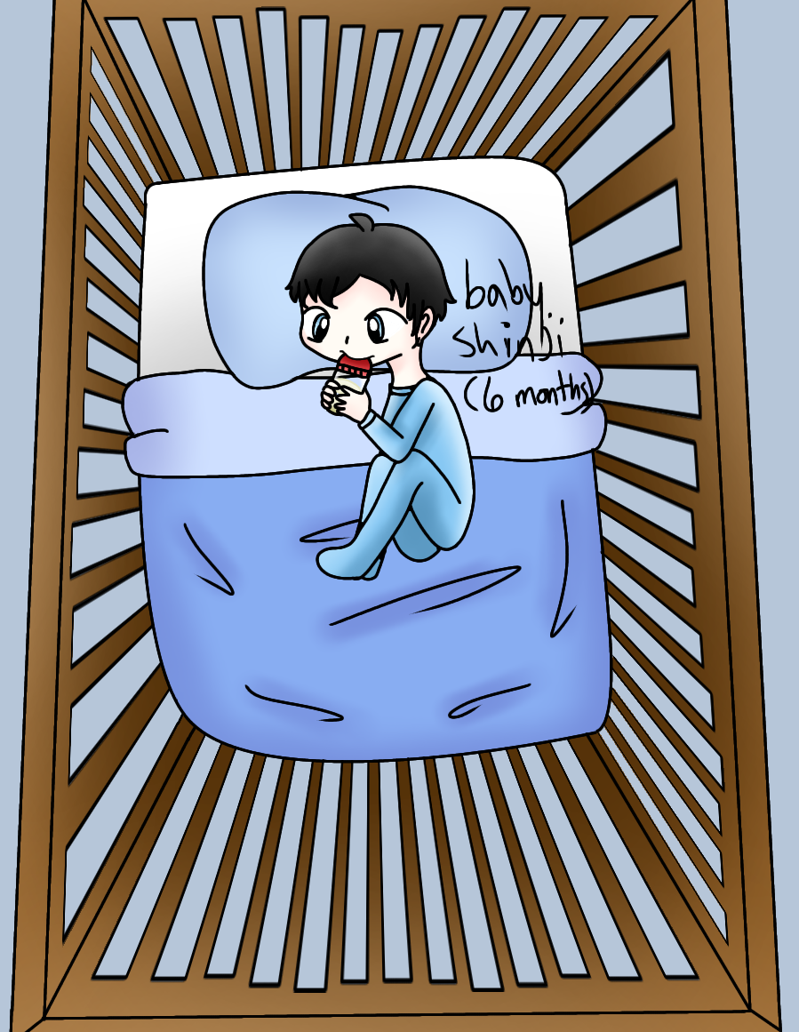 Baby Shinji (About 6 months old) - ibisPaint