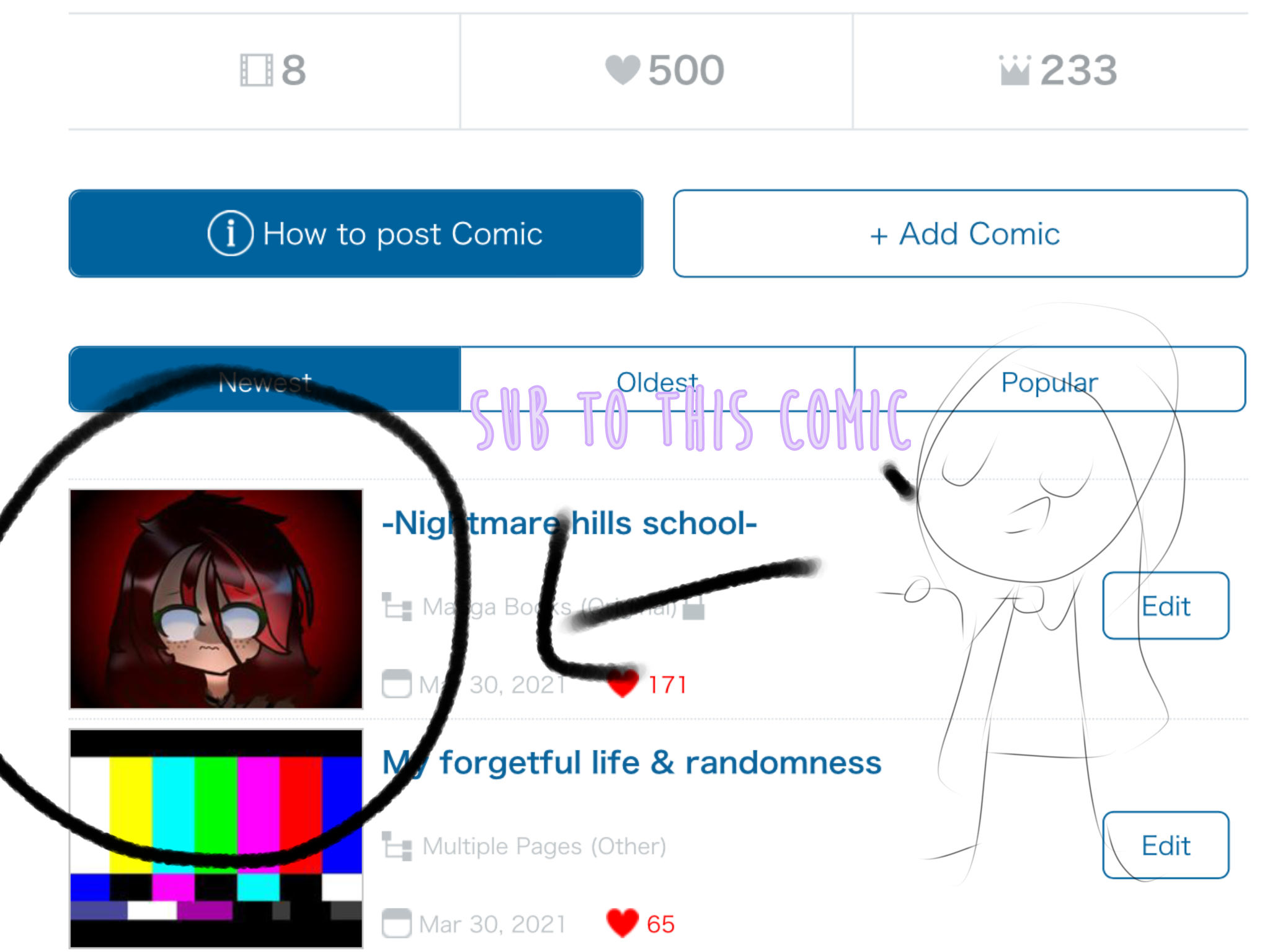 Un sub on the other one- - ibisPaint