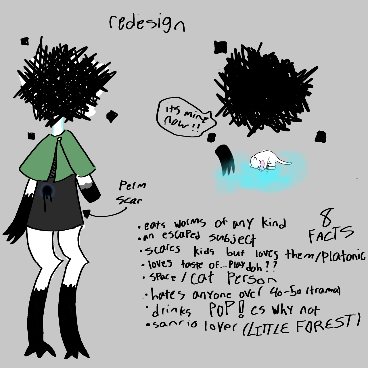 the scribble man (no name..) - ibisPaint