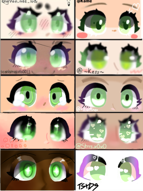 eye edit collab. read desc!! - ibisPaint