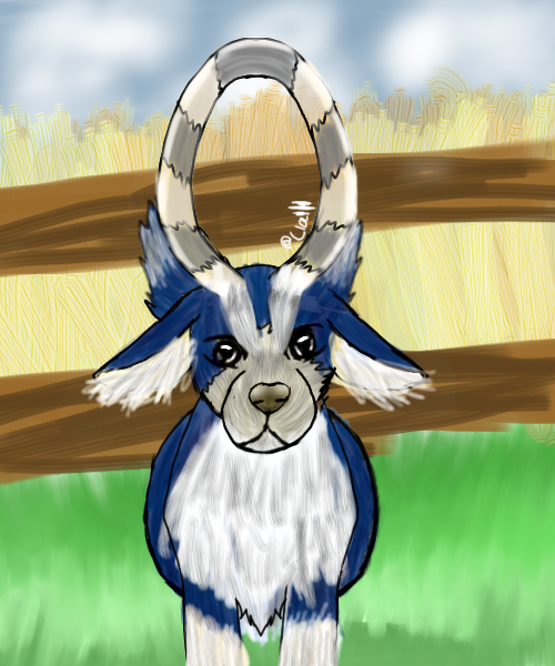 orodonian goat - ibisPaint