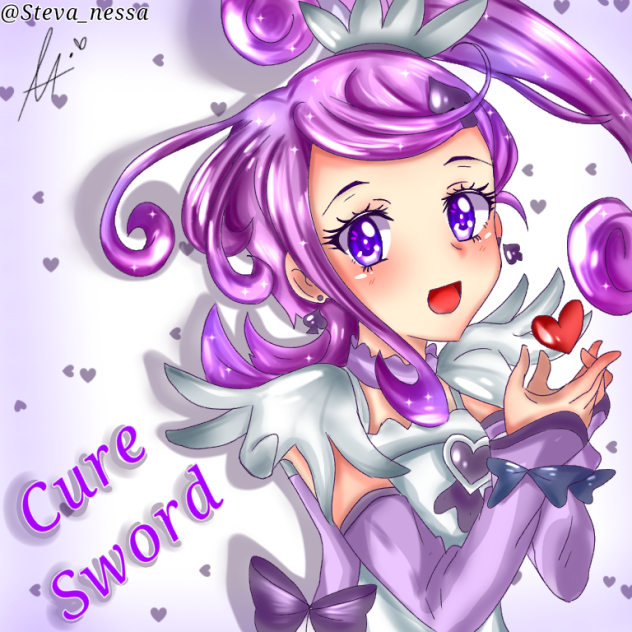 Cure Sword Fanart - ibisPaint